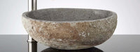 Natural Cut Rock Bathroom Wash Sinks & Basins | Stone And Rock – Stone ...