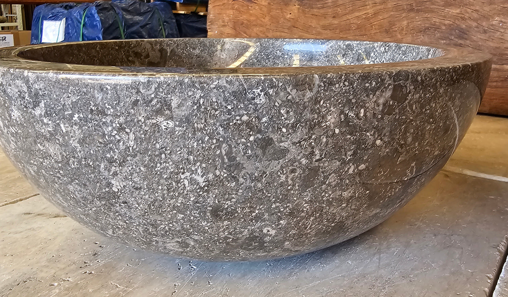 Classica: Round Polished Marble Mount Basins – Stone and Rock