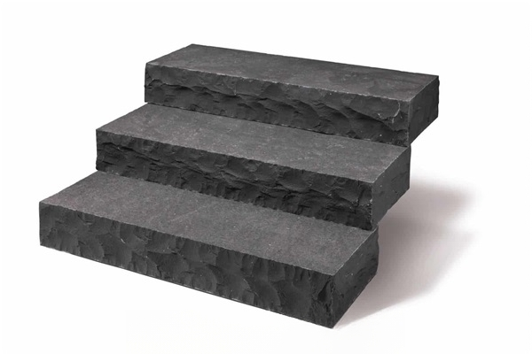 Natural Stone Stone Step Stairs - Basalt Step Stair – Stone and Rock