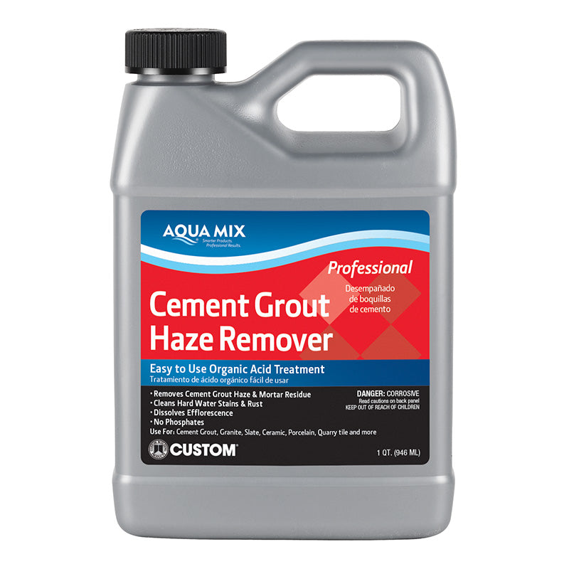 Non-Cement Grout Haze Remover - Natural Stone Cleaner - Aqua Mix ...