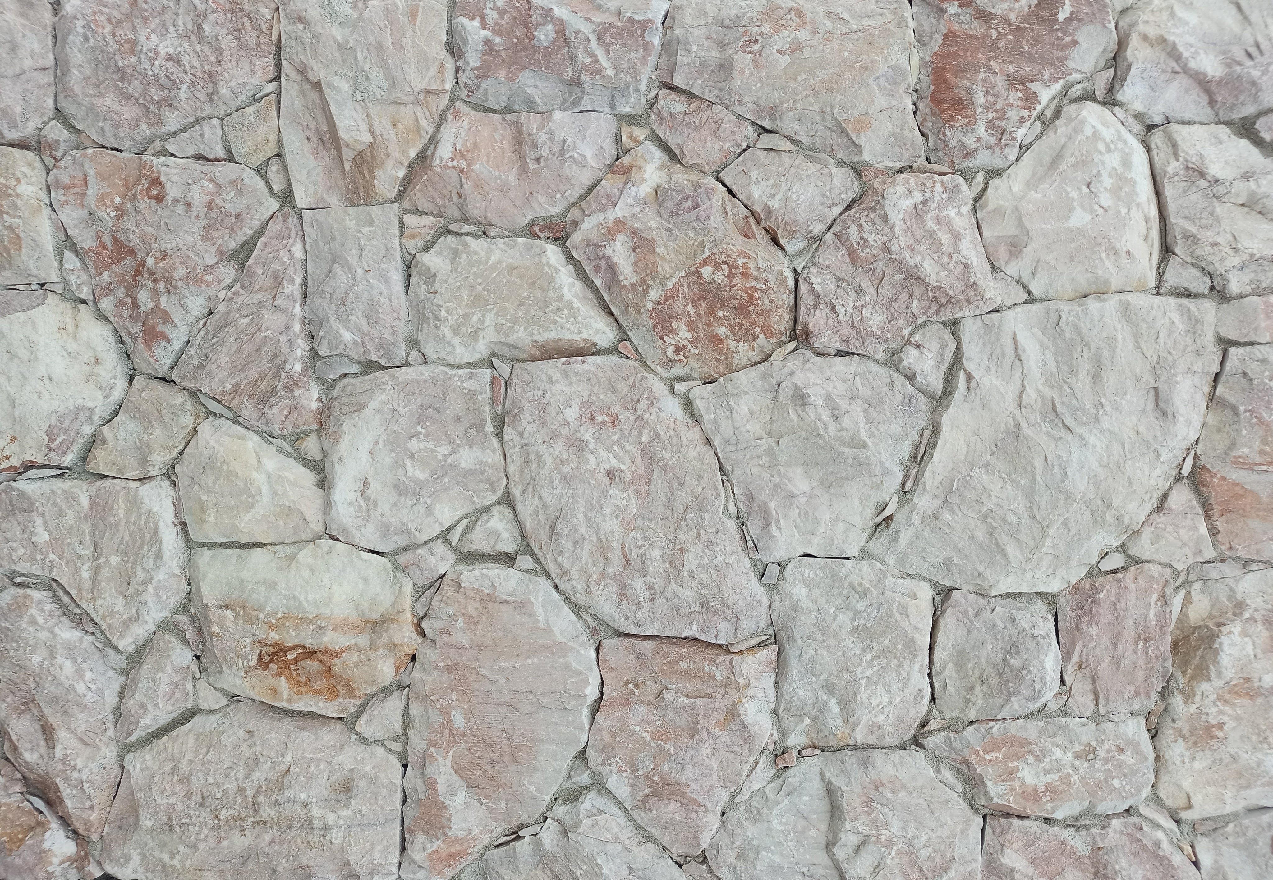European Stone Wall Cladding Free Form Loose Stone - Rose – Stone and Rock