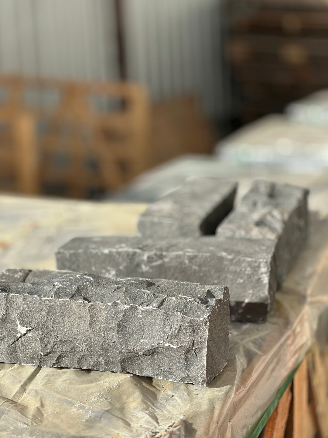 Garden Edging Basalt Stone - Basalt Block - Natural – Stone and Rock