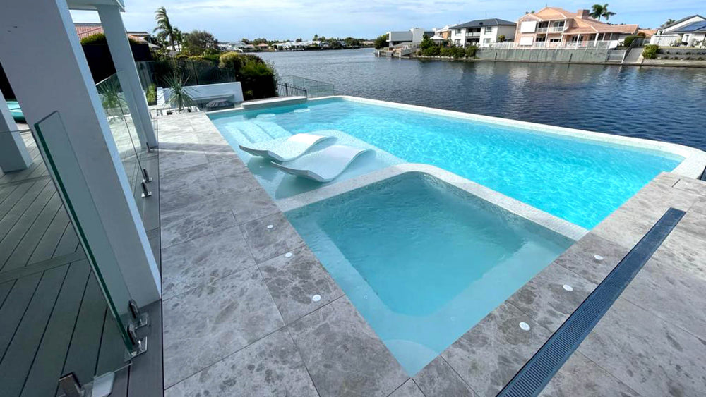 Porcelain Tile - Turko Griege - Travertine looking – Stone and Rock