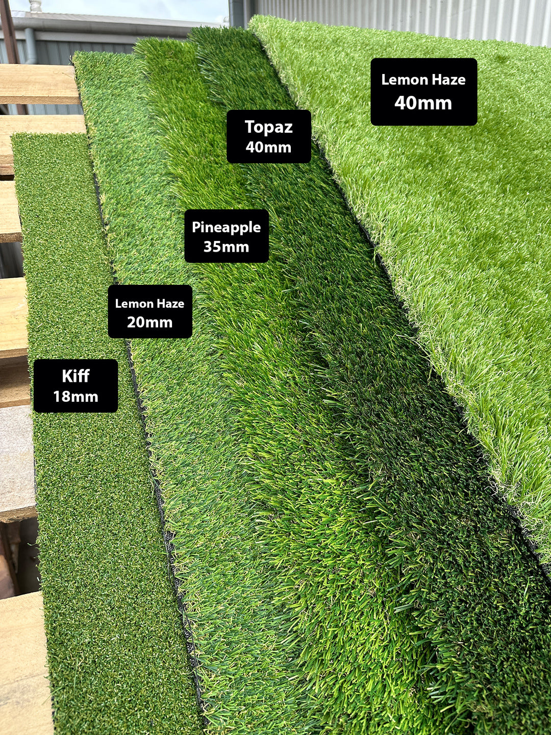 Artificial Grass Synthetic Turf - Lemon Haze – Stone and Rock
