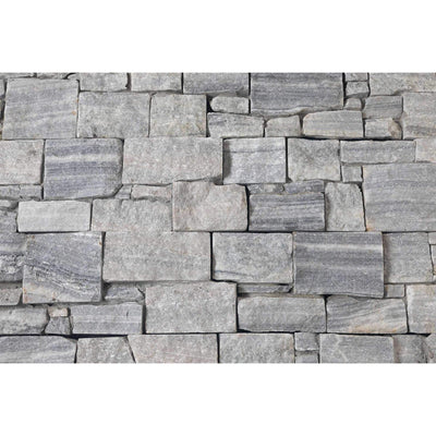 Natural Stone Wall Cladding Ledgestone - Cloudy Grey – Stone and Rock