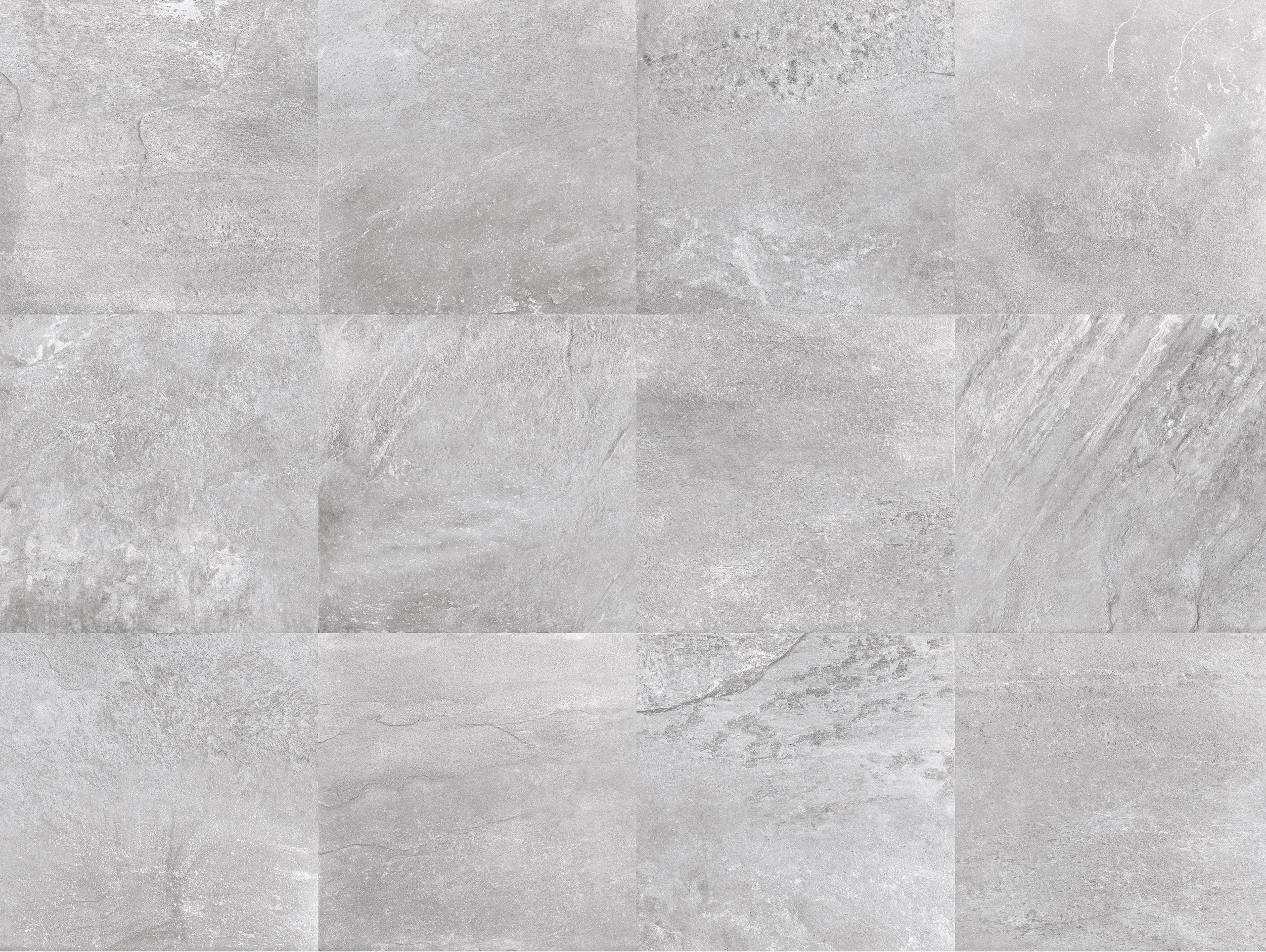 Porcelain Tile - Shale Light Grey - Quartzite Looking – Stone and Rock