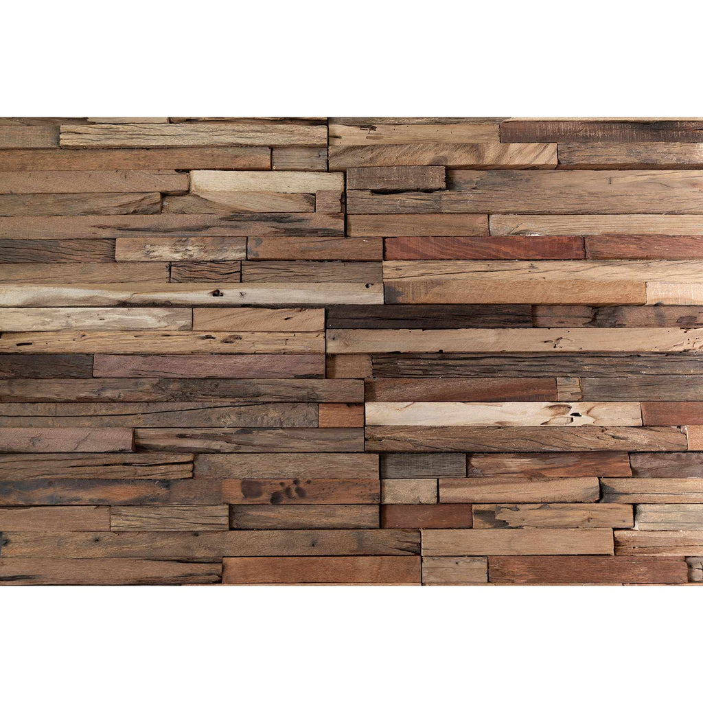 Natural Wooden Ledgestone Feature Wall Cladding Panels – Stone and Rock